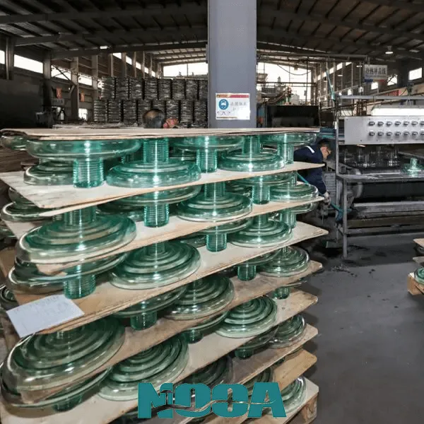 China Glass Electrical Insulators with Clevis Cap Socket Cap Tongue Cap ...